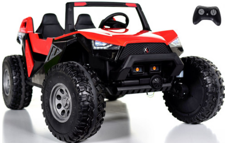CASH SALE TODAY $528 24V XXL 2-Seater 4x4 Kids Ride On Electric Warrior ...